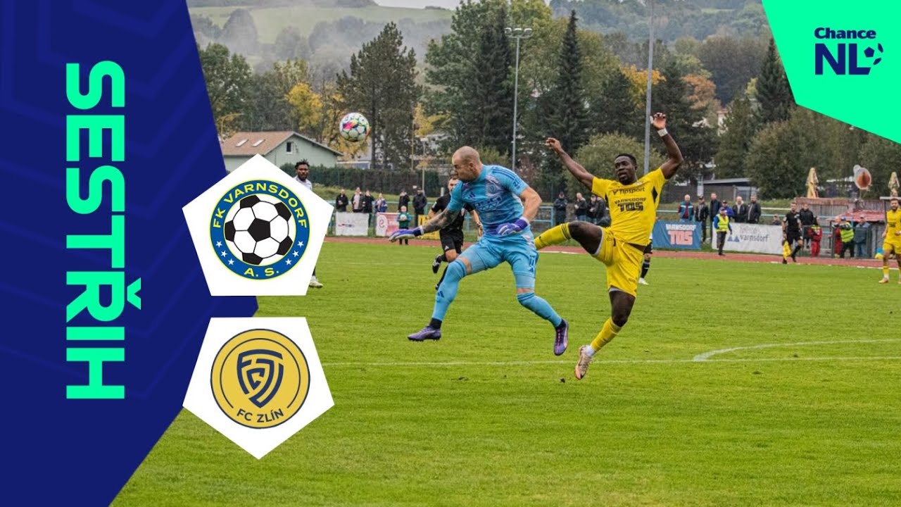 FK Varnsdorf - FC Zlín | 0:2 | 6. 10. 2024 | HIGHLIGHTS - YouTube
