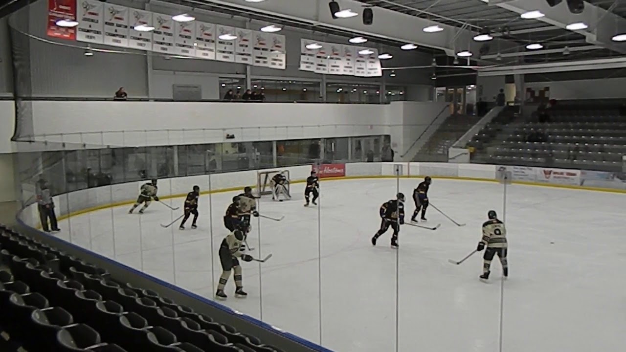 Brampton 45s Vs. Woolwich Wildcats OMHA Prelims - Period 1 - YouTube