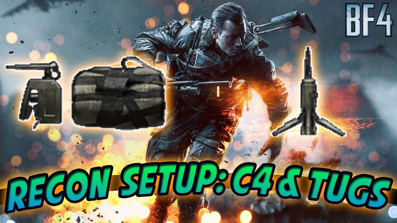 BF4 RECON TIPS: C4 & T-UGS on PARACEL STORM! (BEST OPEN MAP SETUP ...