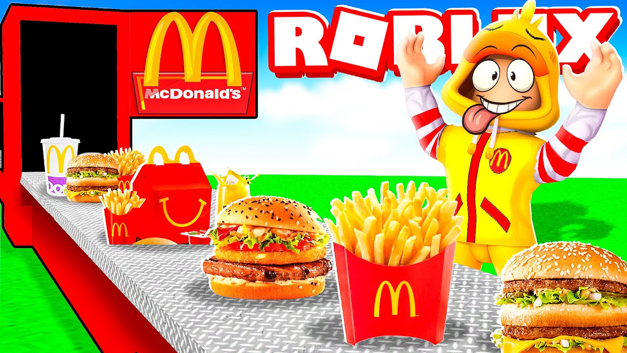 Ik BOUW De GROOTSTE MAC DONALDS Ter WERELD In ROBLOX! - YouTube