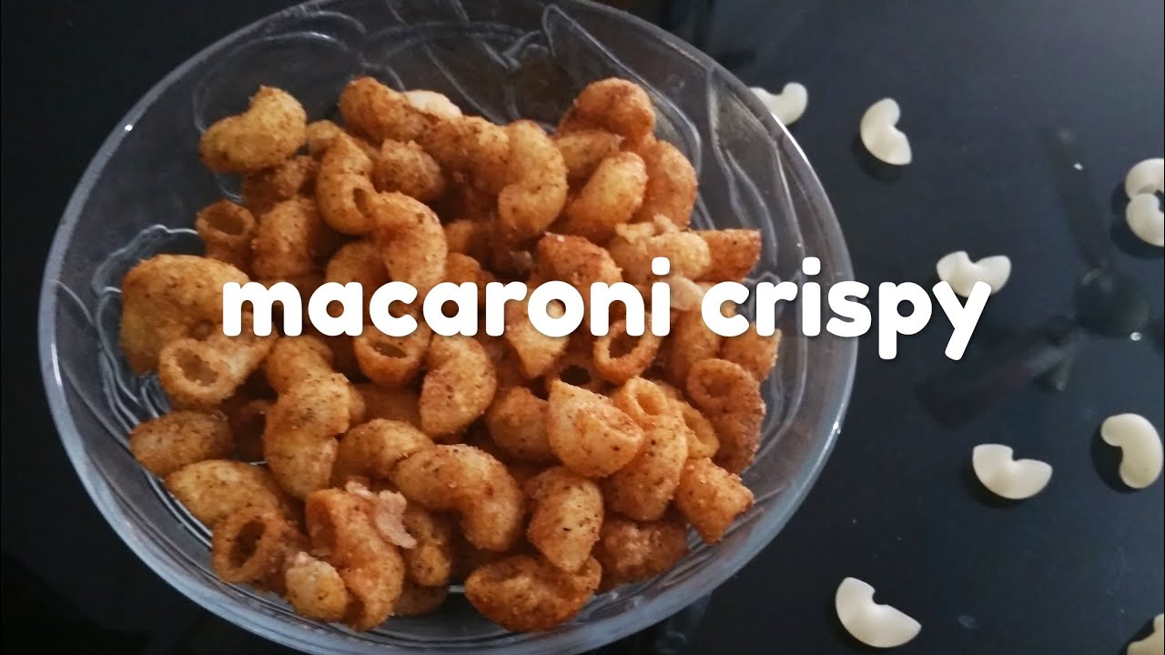 Macaroni crispy | macaroni kurkure | delicious snack | easy dish ...