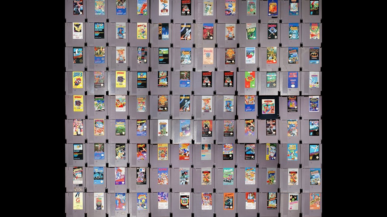 NES Collection (Updated) Part 1 - YouTube