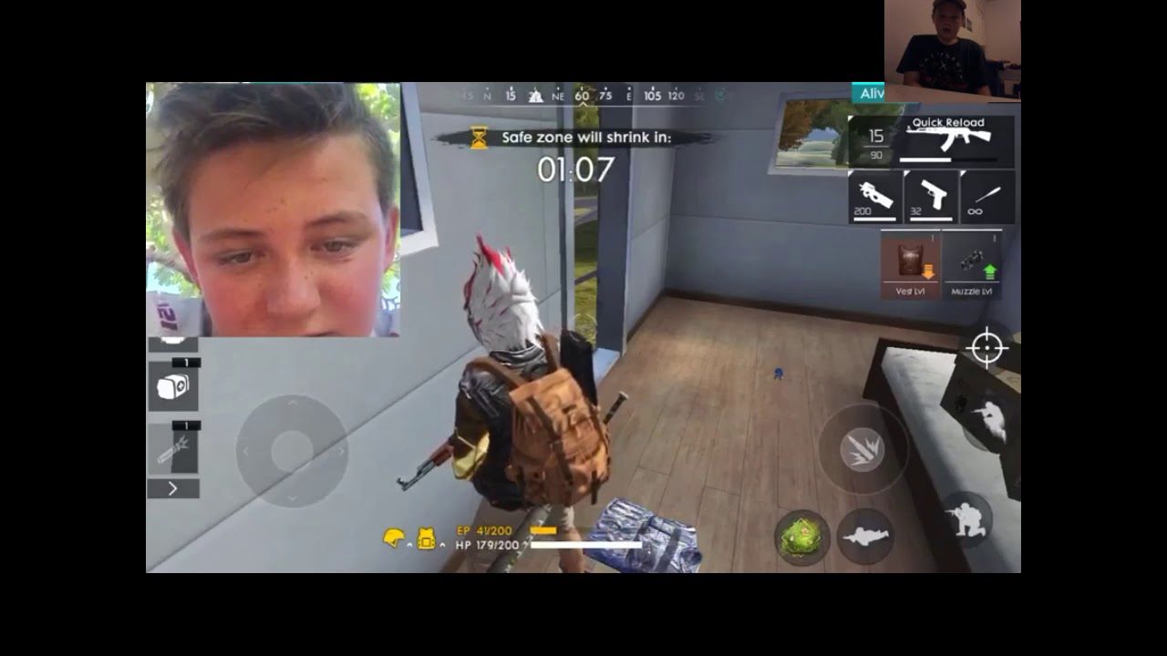 Reacting to FREE FIRE TOTORIAL BJ Vlogs - YouTube