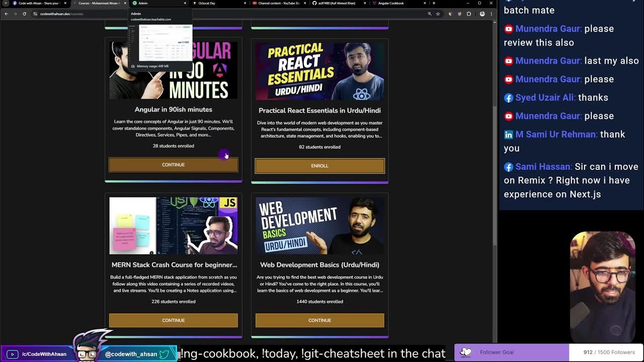 Reviewing GitHub profiles from the community - YouTube