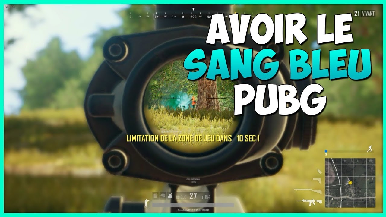 Comment Avoir Le Sang Bleu - PUBG - YouTube
