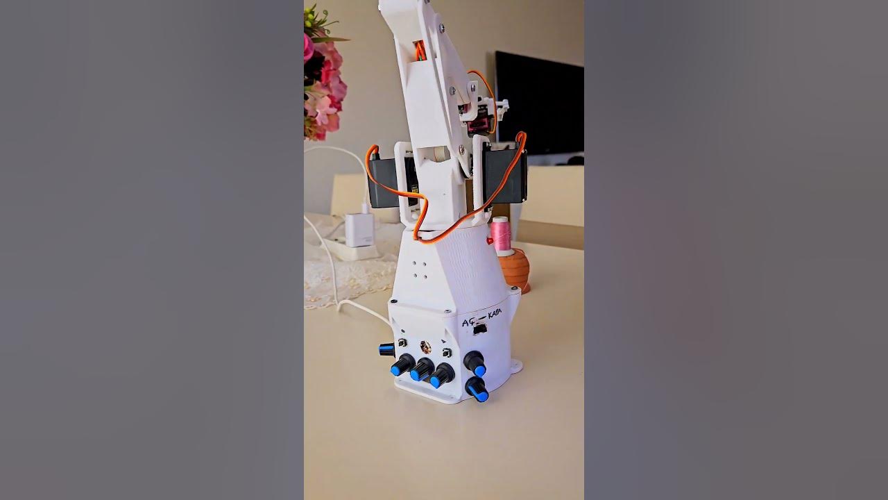 Arduino robot kol #robot #arduinoproject #3dprinting - YouTube