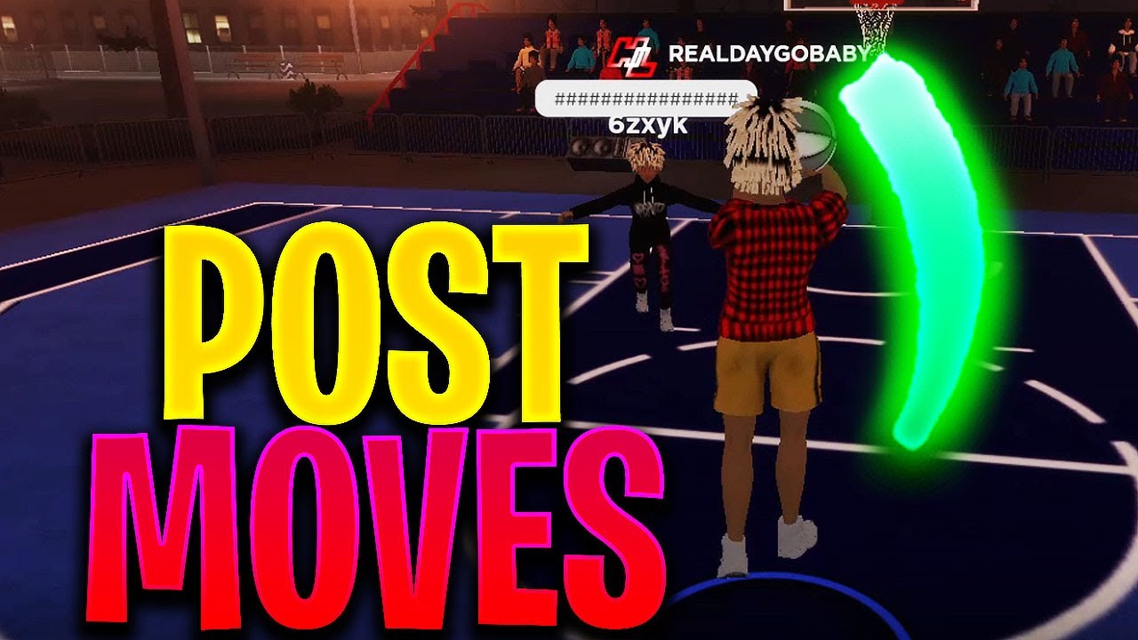 HOOPS LIFE 3 Just NEW ADDED POST MOVES & POST FADES.. - YouTube