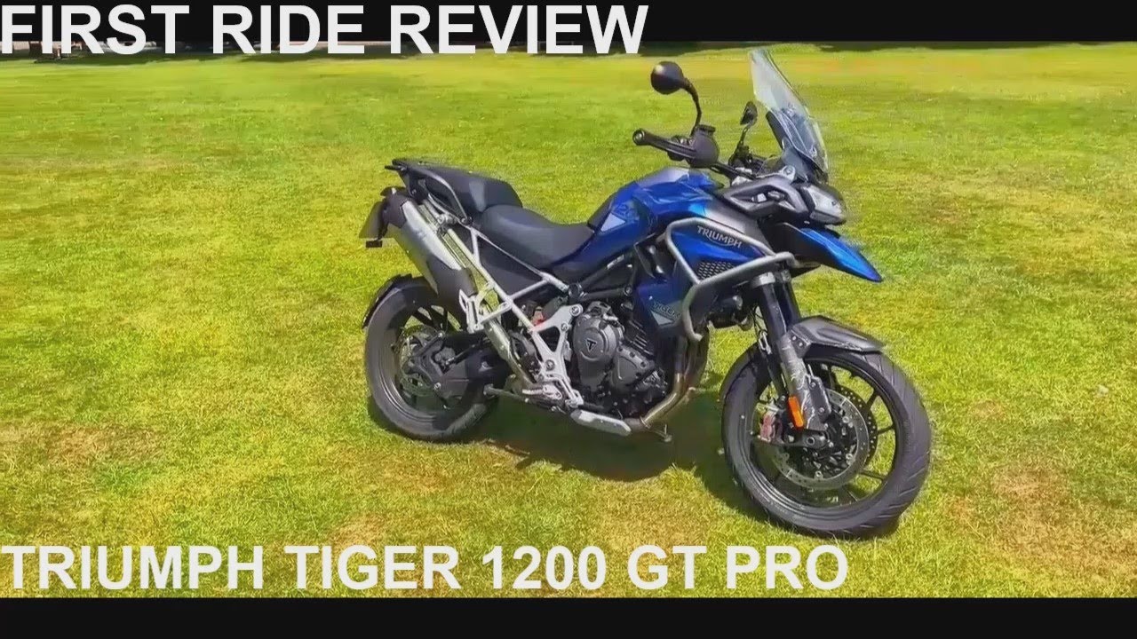 TIGER 1200 GT PRO - FIRST RIDE REVIEW - YouTube