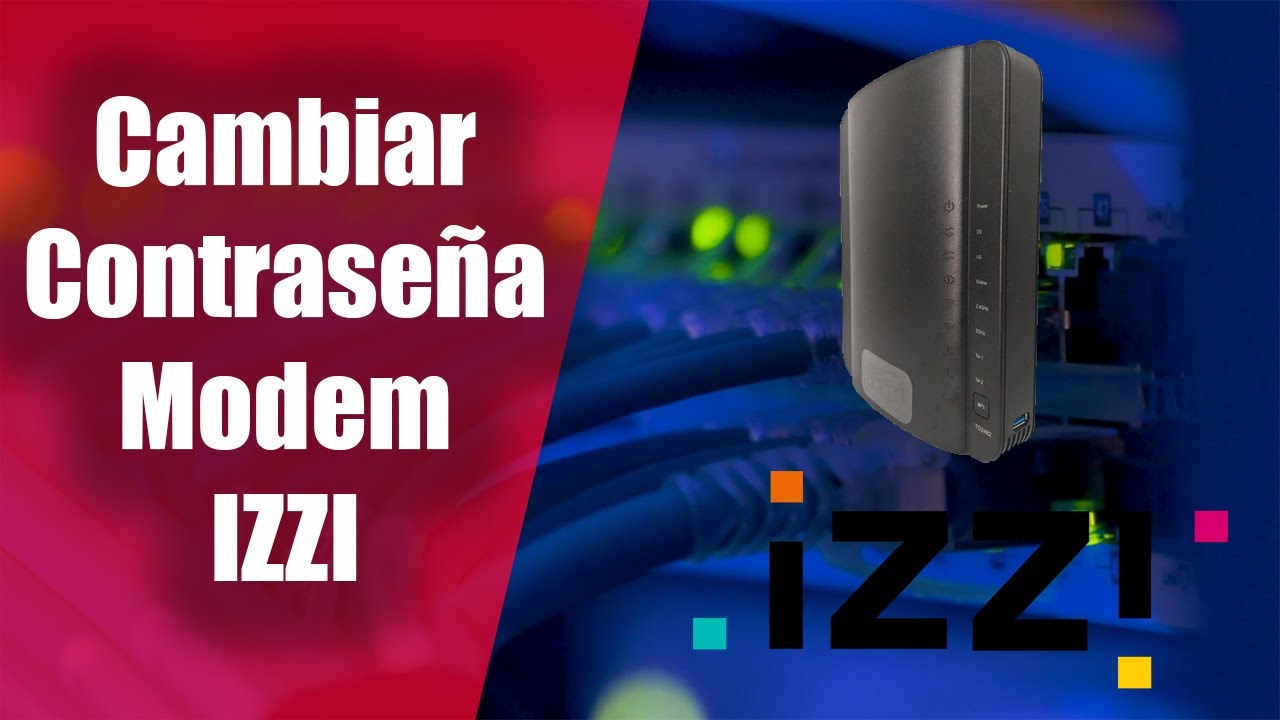 Cambiar Contraseña Módem IZZI (Arris) - René Martínez - YouTube