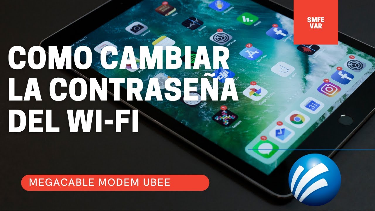 Cambiar contraseña wifi Megacable modem UBEE - YouTube