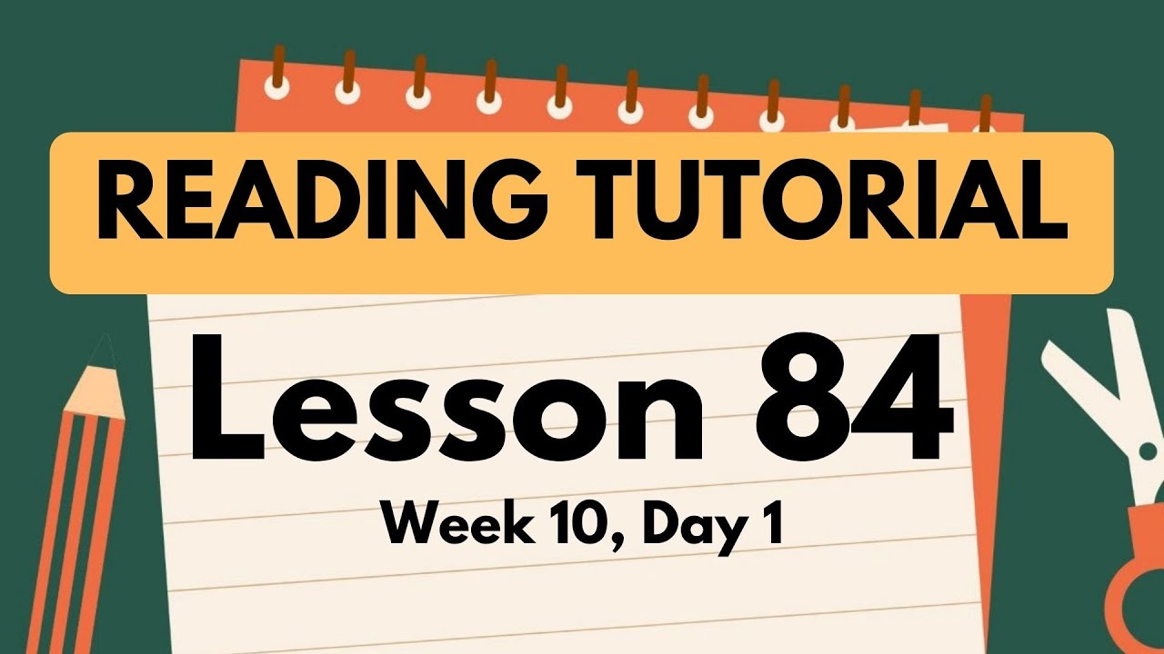 WEEK 10 - Day 1 (Lesson 84) - YouTube