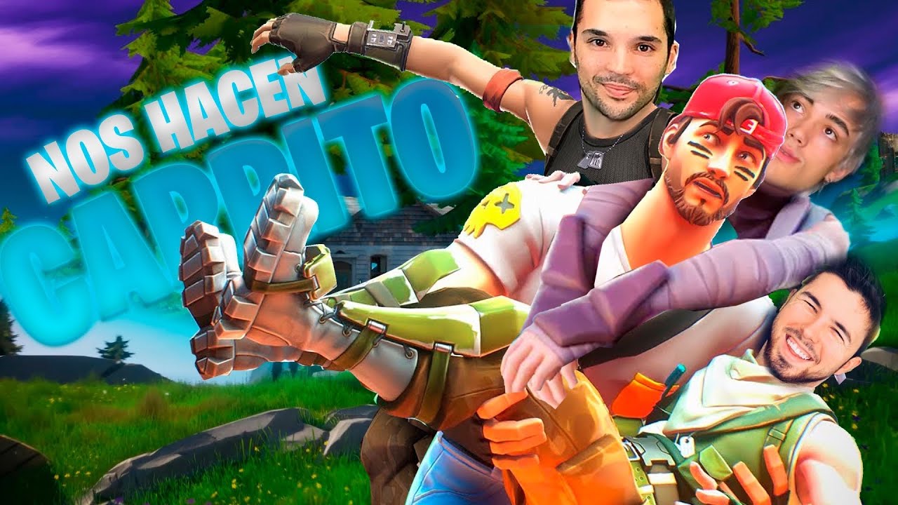 WILLYREX, D3STRI Y DHEYLO CARRILEADOS POR UN RANDOM - Fortnite - YouTube