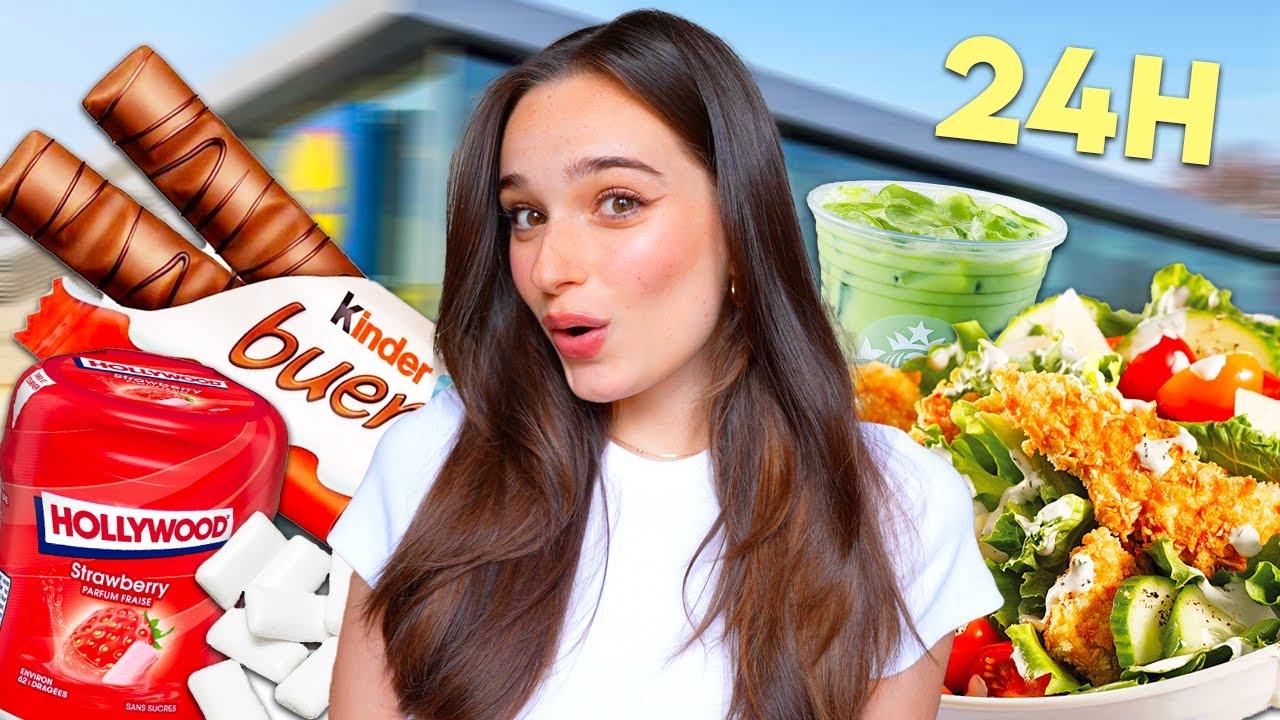 CE QUE JE MANGE POUR MA PEAU (pendant 24h) | Andie Ella - YouTube