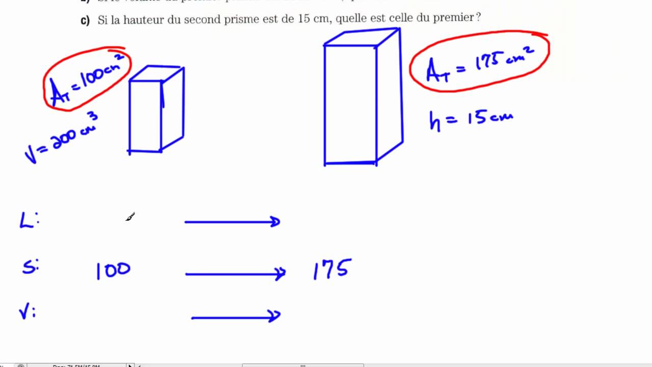 Solides semblables theorie-1 - YouTube