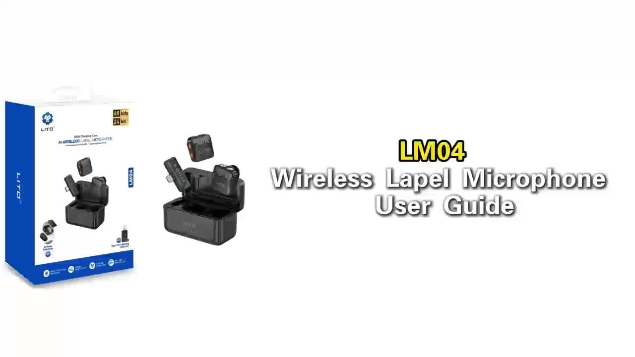 LITO LM04 AI Noise Reduction Flagship Microphone - YouTube