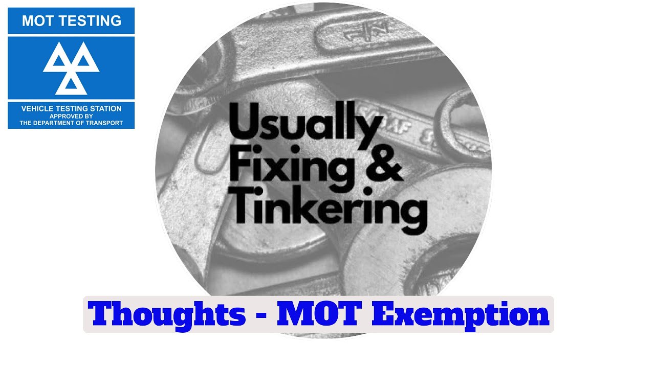 Thoughts of the Week - Classic Car MOT Exemption - YouTube