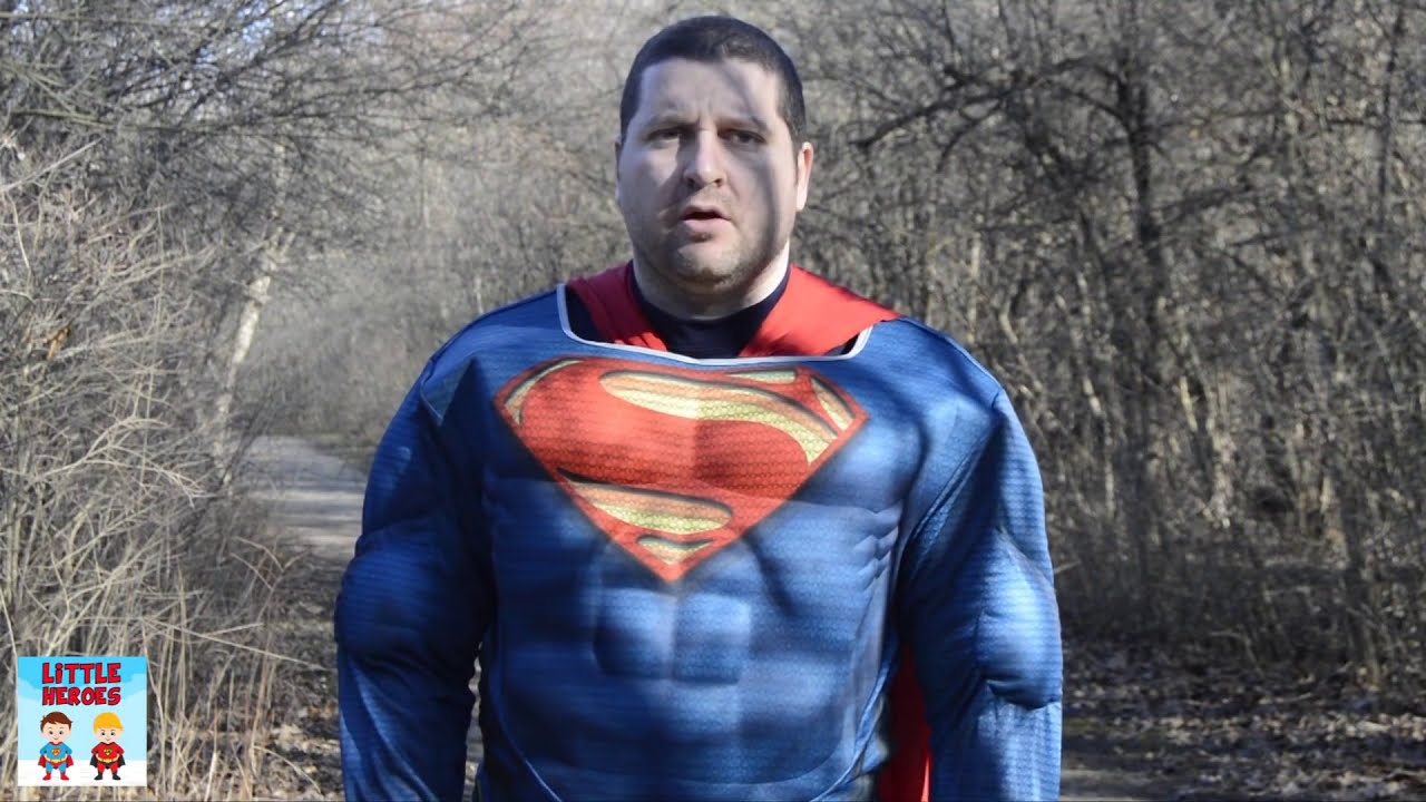 Superheroes Pretend Play Superman and Batman Learn How to be Friends ...