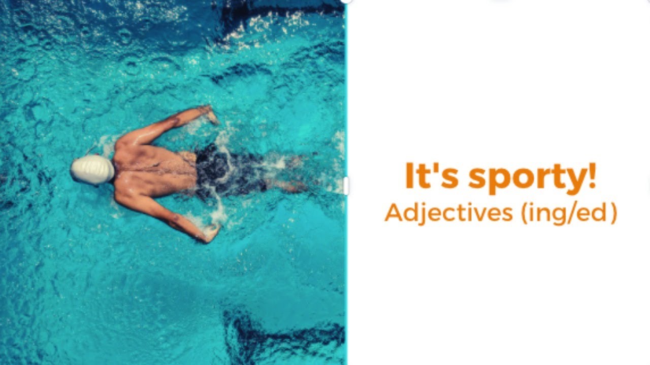 It's sporty! - Adjectives (ing/ed) - YouTube