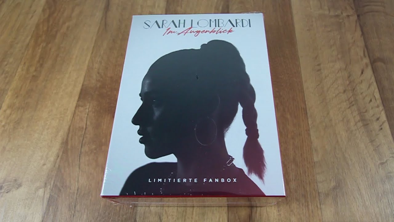 Sarah Lombardi - Im Augenblick ( Fanbox) Unboxing - YouTube