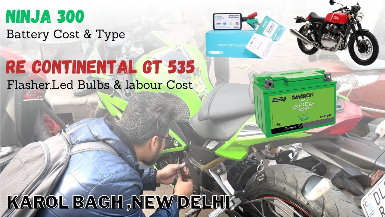 NINJA 300 BATTERY COST AND MODEL - YouTube