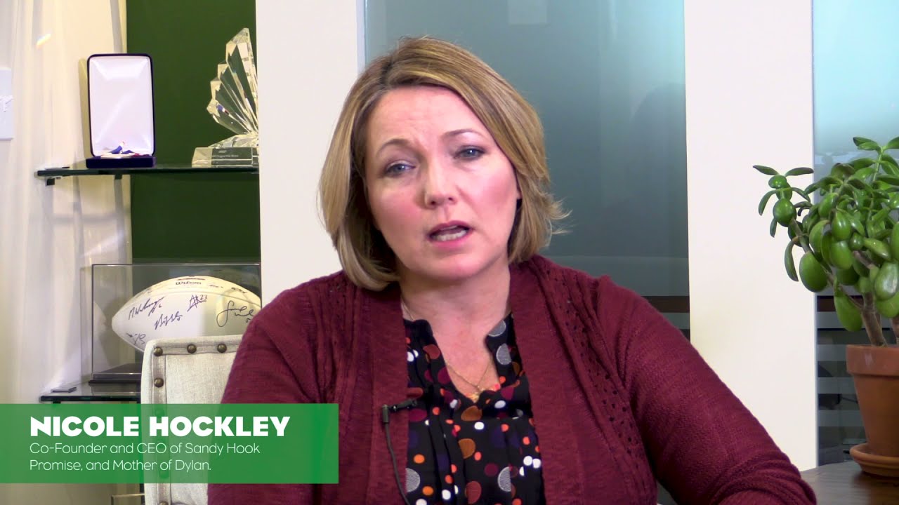 A Message of Gratitude From Nicole Hockley | Sandy Hook Promise - YouTube
