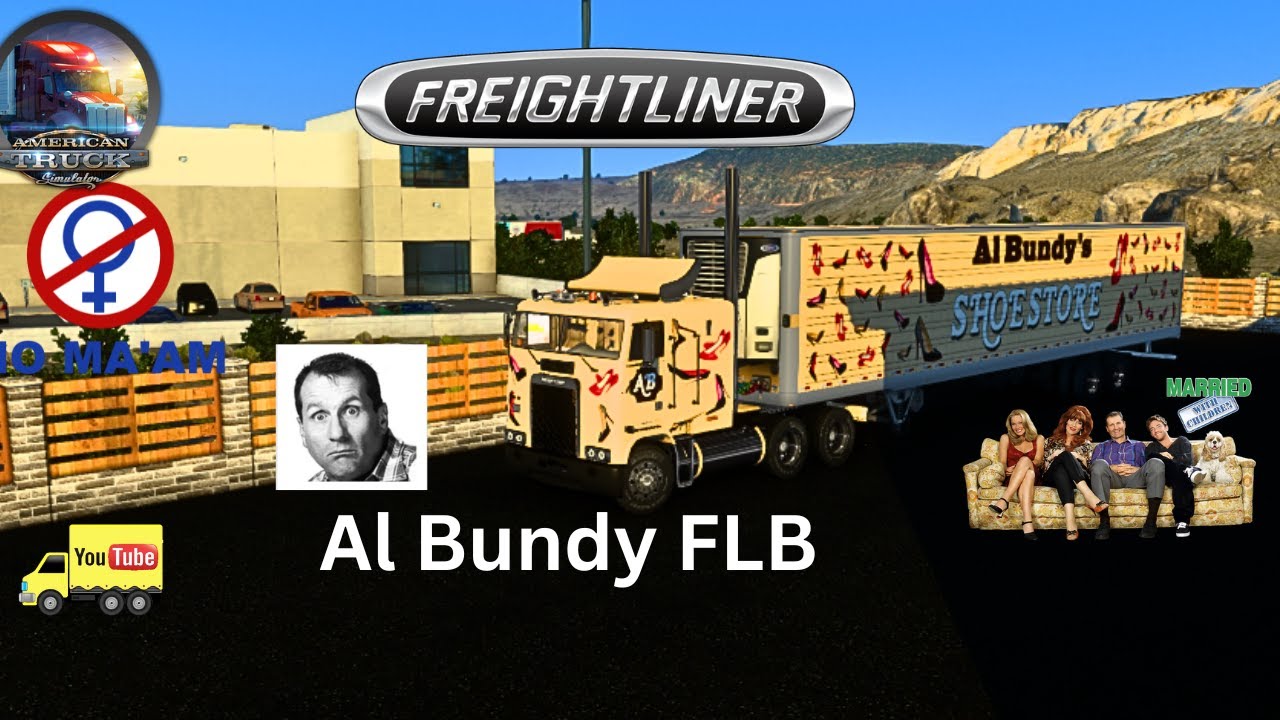 Livestream American Truck Simulator : Cruising OK , Al Bundy shoe store FLB - YouTube