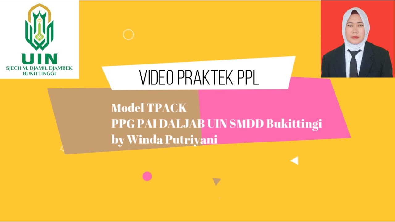 Video PPL Model TPACK - YouTube