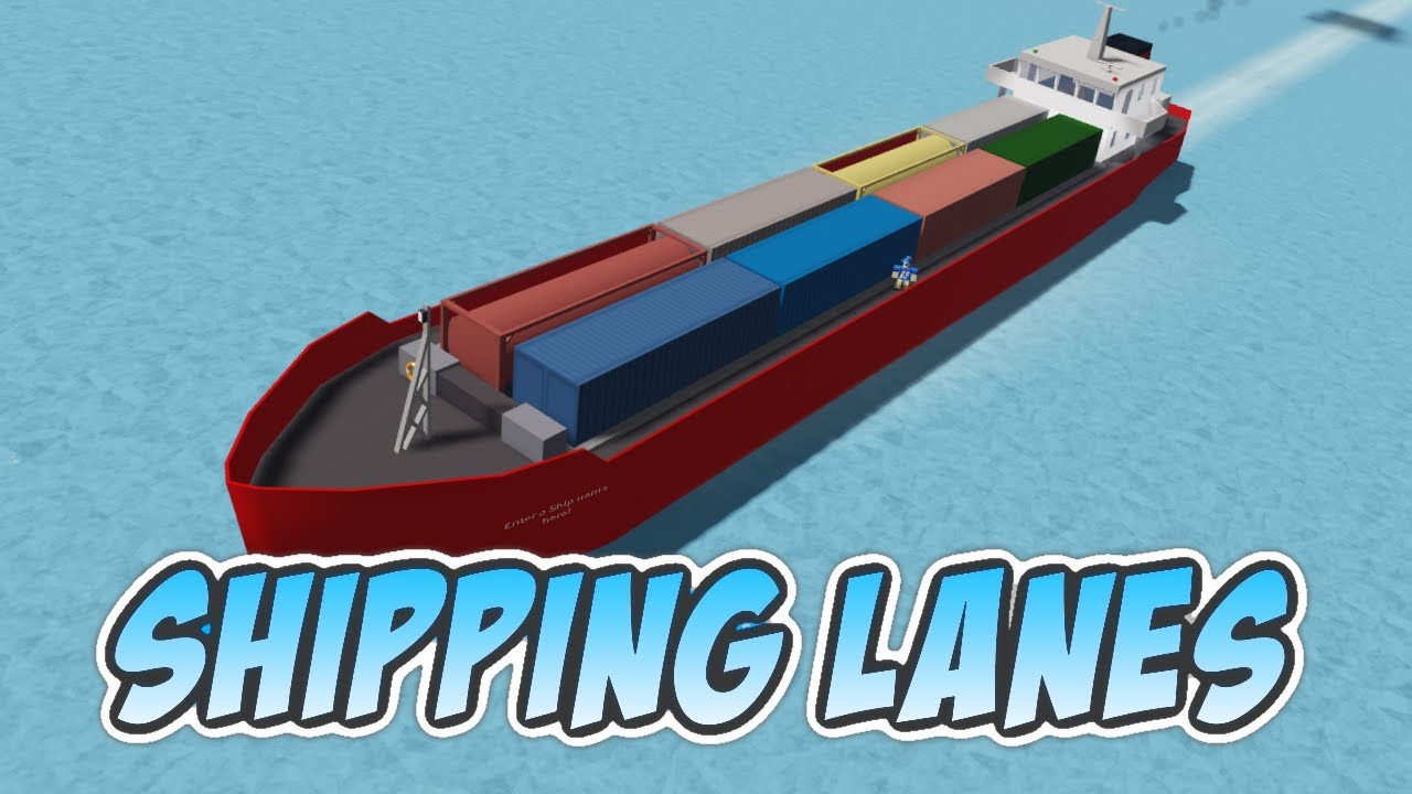 Buying A Cargo Ship! Roblox Shipping Lanes - YouTube
