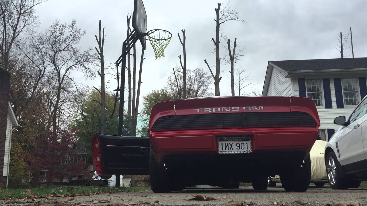 Cammed 79 trans am olds 403 cold start with flowmaster super 10 series ...