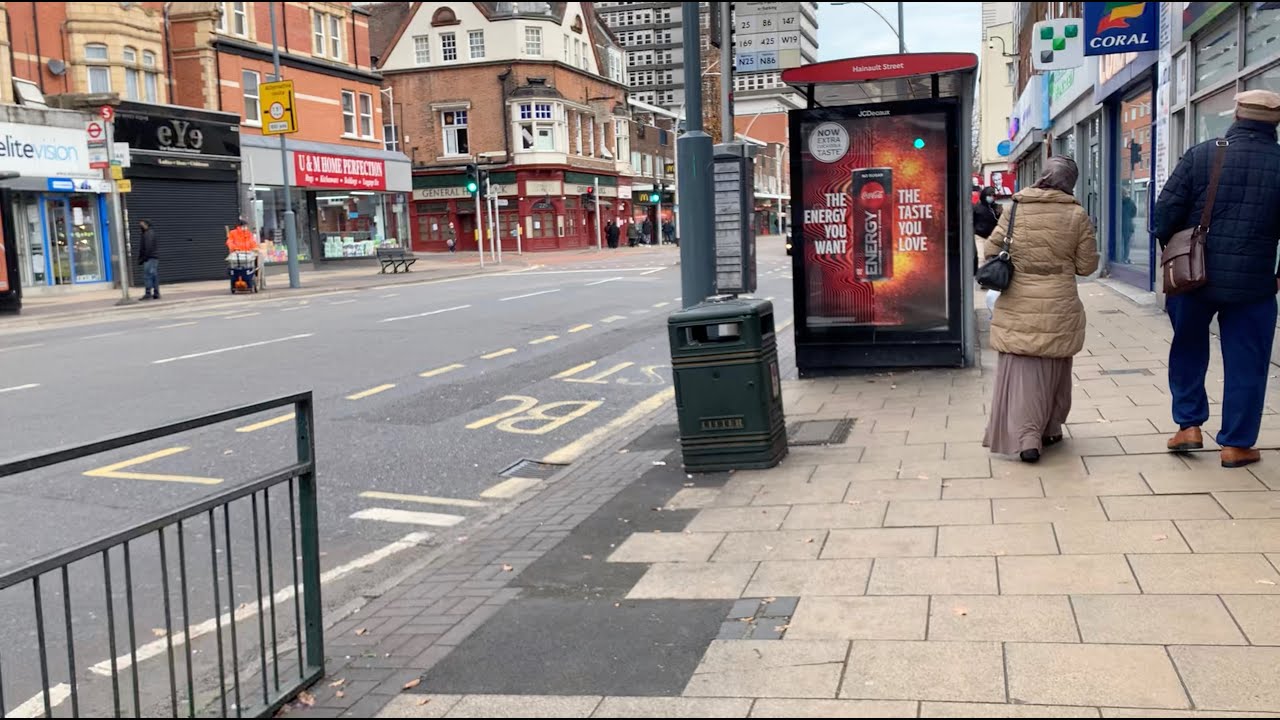 Real London walk from Albert road mosque to Ley street - YouTube