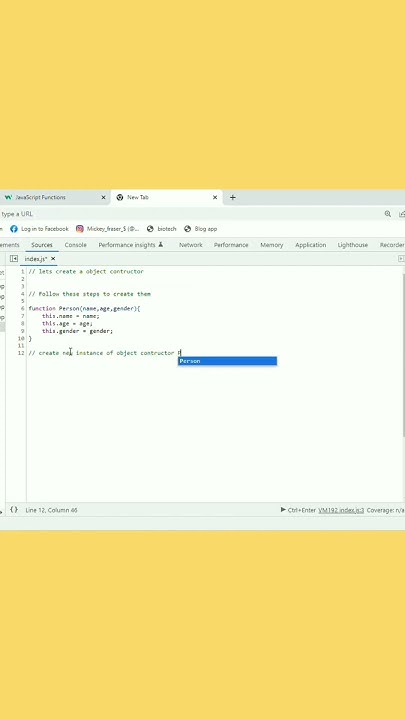 Javascript Object Constructor What Is Object Constructor In