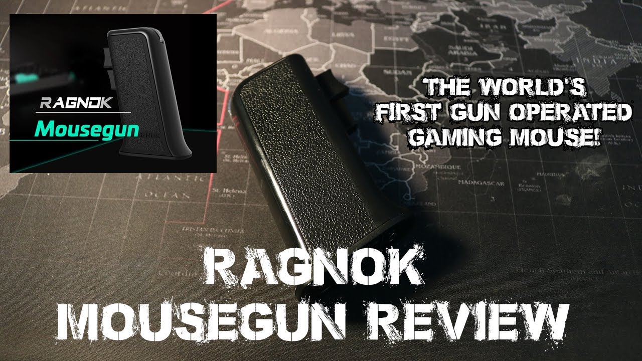 Ragnok Mousegun Review - World's First Gun-Operated Gaming Mouse - YouTube