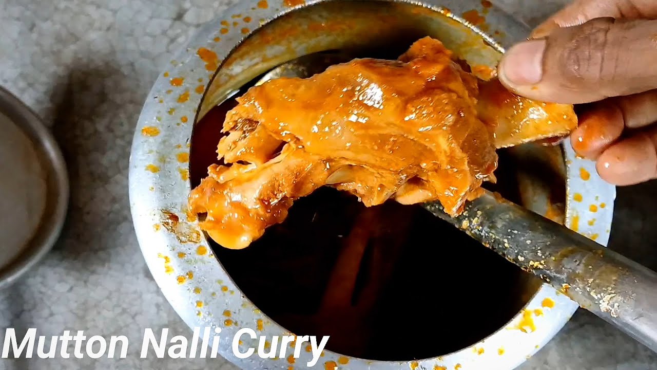 Mutton Curry Cooking Vlog Mutton Nalli Curry Cooking Video - YouTube