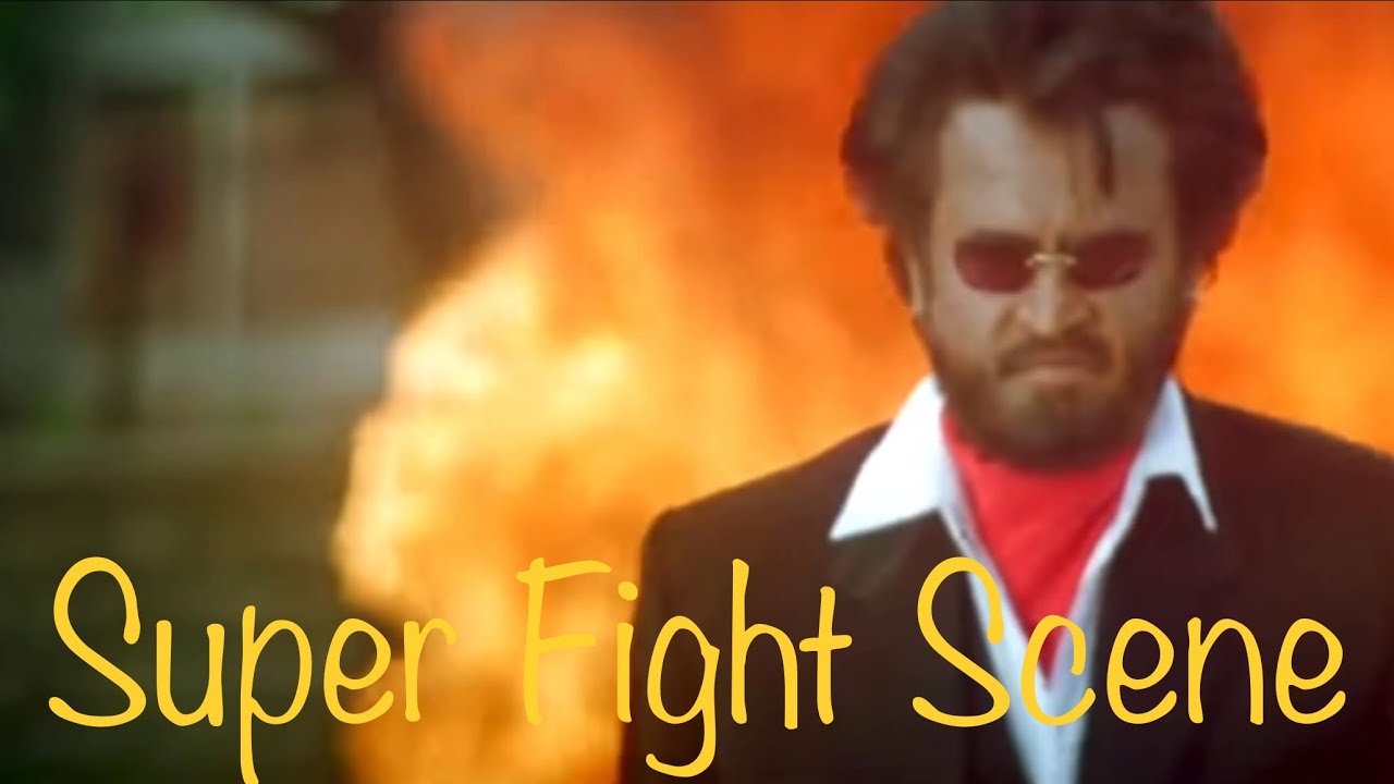 Rajini Super Fight Scene - YouTube