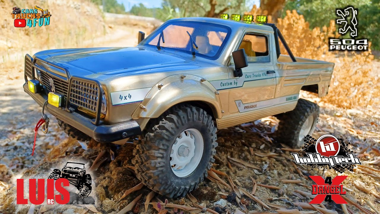 Peugeot 504 Dangel 4x4 by Hobbytech | Unboxing & First Drive | Cars ...