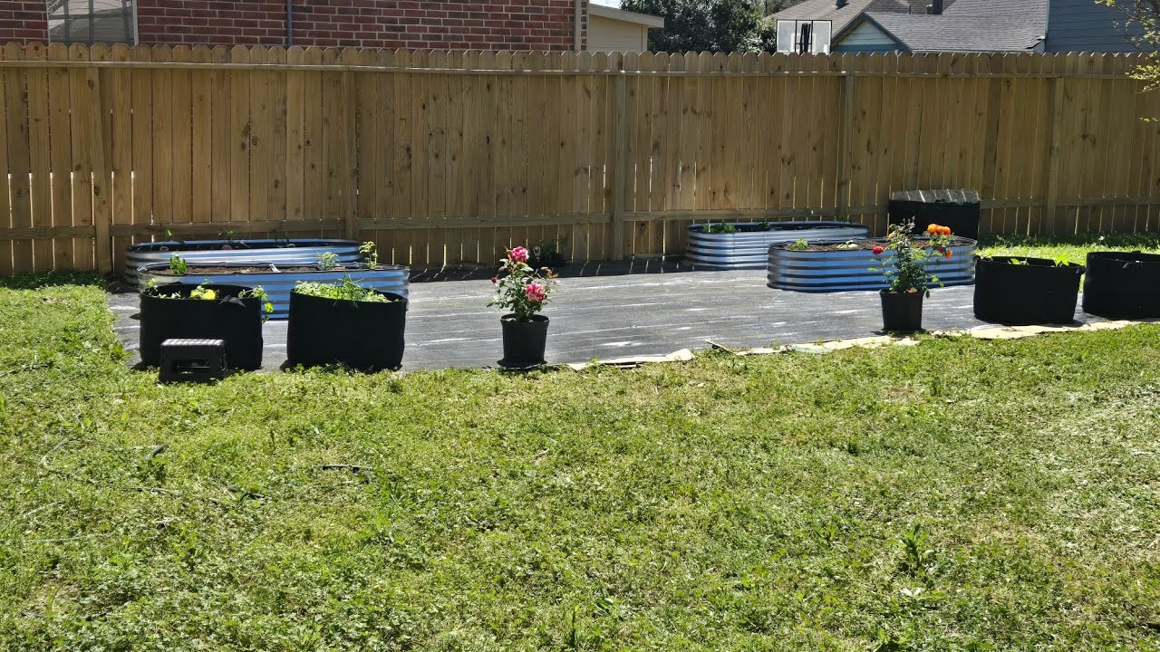 Creating a New Spring Garden - YouTube