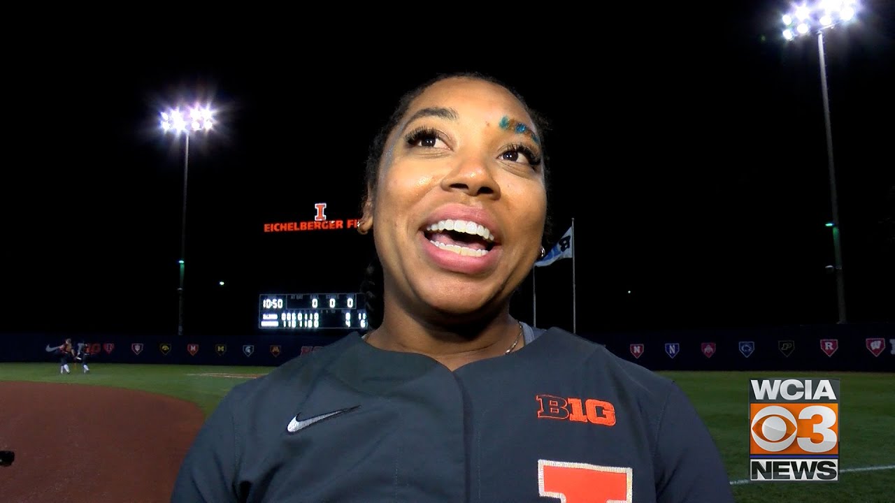 Illinois softball upsets Wisconsin in first round of Big Ten tournament ...