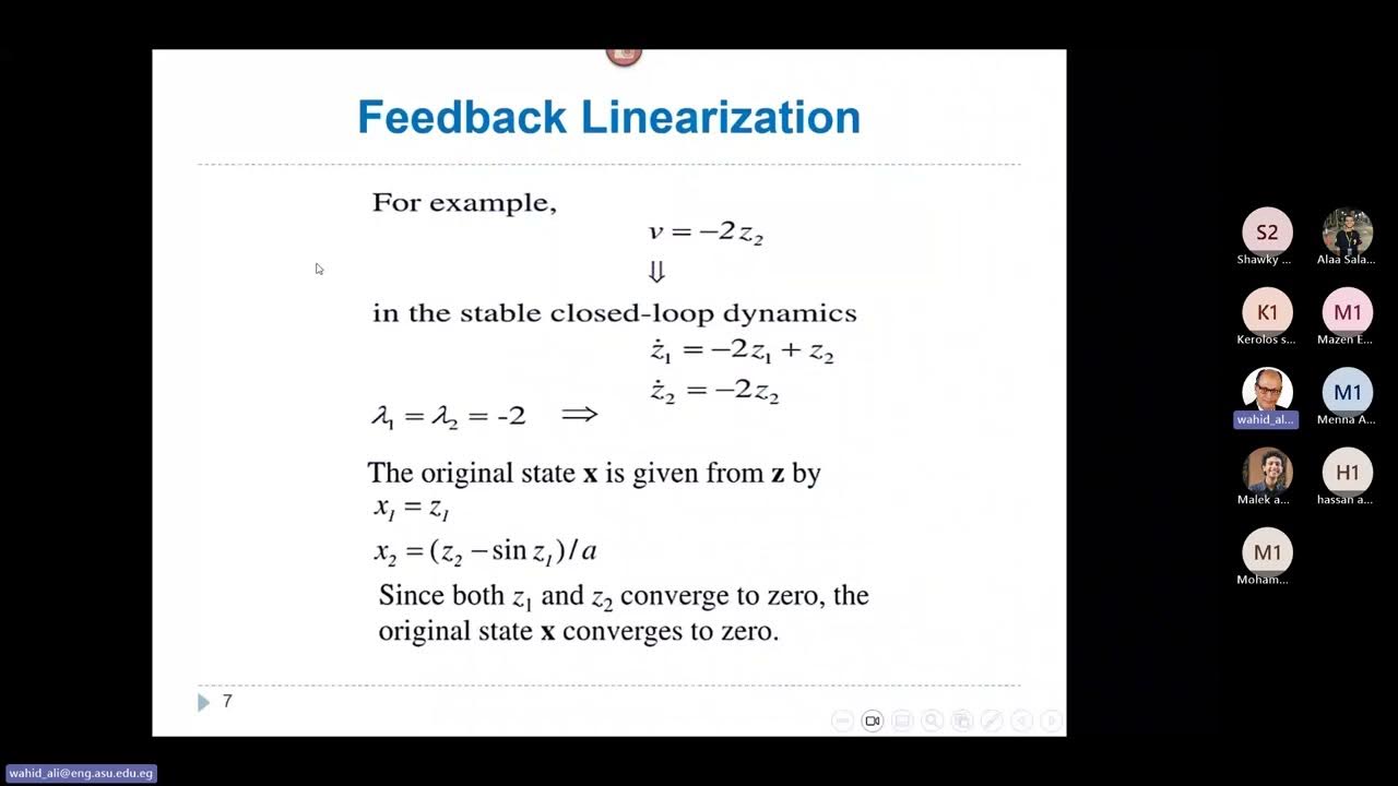Robotic Systems: Lecture (9) - YouTube