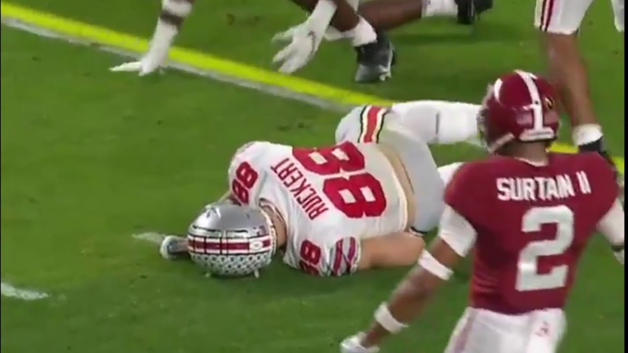 John Battle Ejected After Questionable Targeting Call Ohio State Vs ...