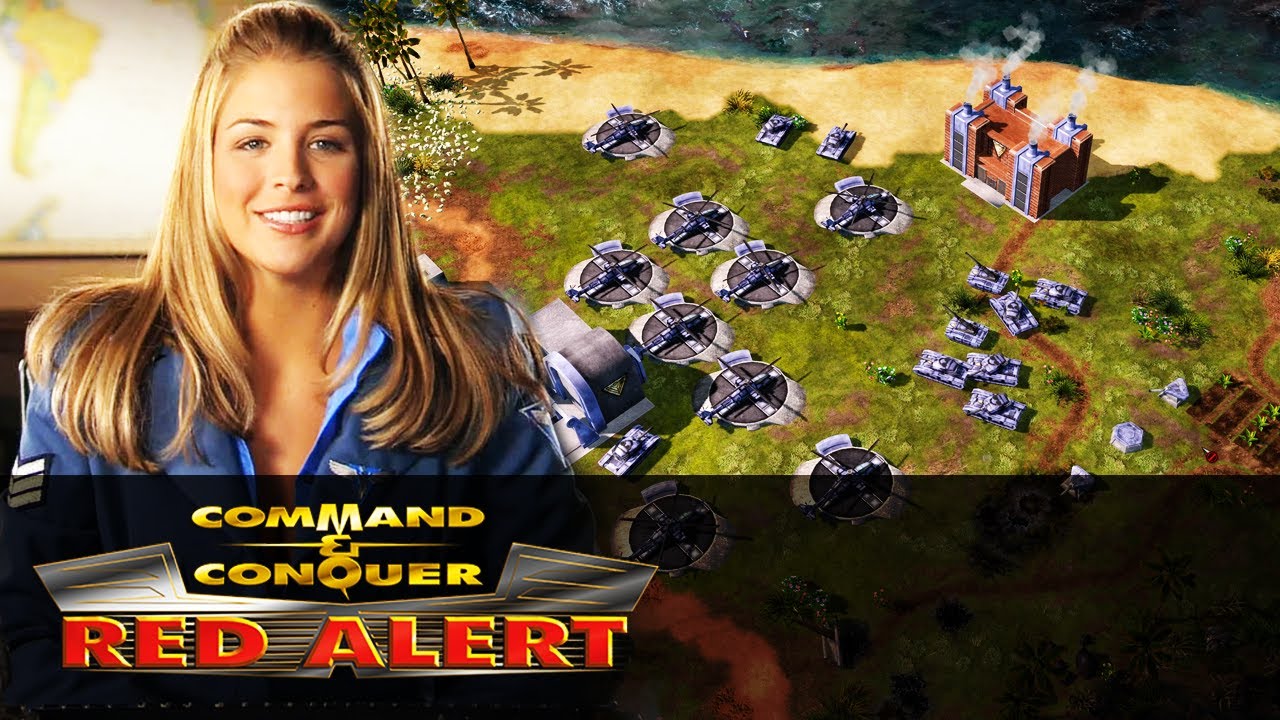 🔴⁴ᴷ⁶⁰ C&C Red Alert 1 Remake | Magmageddon | Allies vs Soviets Hard AI ...