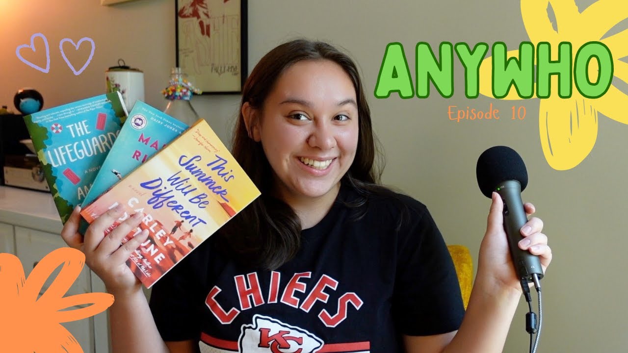 ANYWHO Episode 10: my belated mid-year reading wrap up! - YouTube