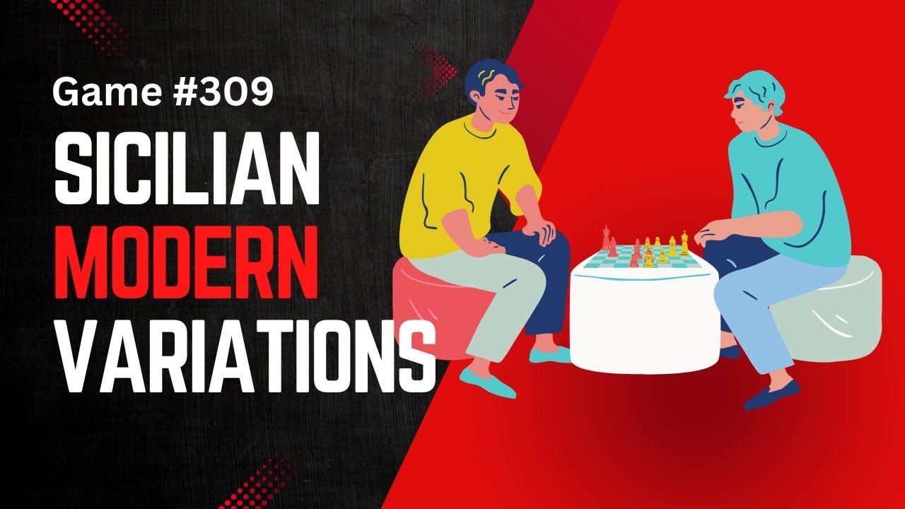 Daily chess 309: Sicilian Defense: Modern Variation #chess - YouTube
