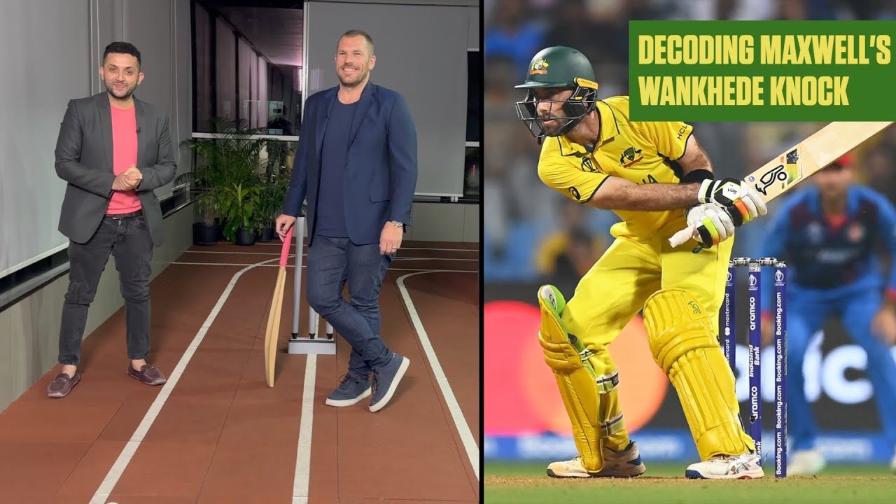 Maxwell's Secret feat. Aaron Finch: Power from hips, fast hands, and a ...