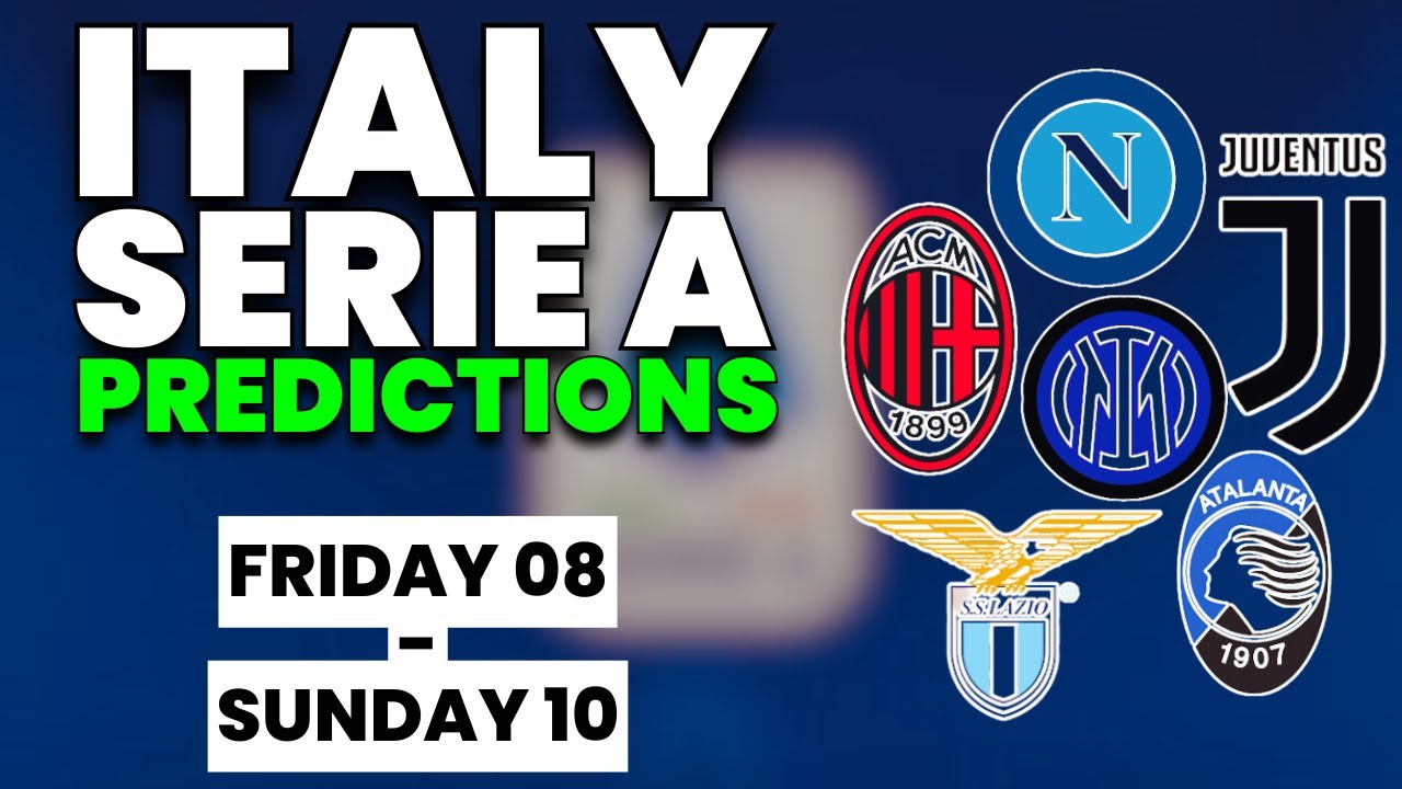 Italy Serie A Predictions & Betting Tips! GAMEWEEK 12 - YouTube
