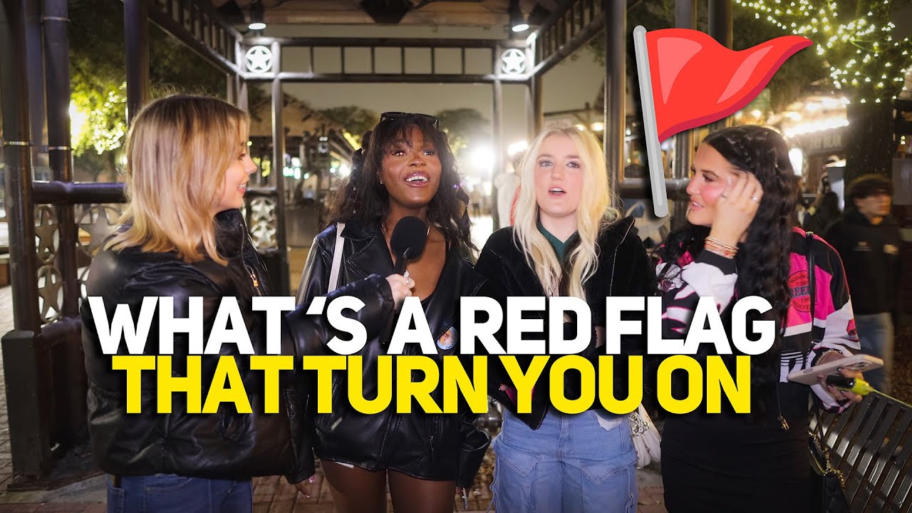 Whats A Red Flag 🚩that turn you on ? | Public Interview - YouTube
