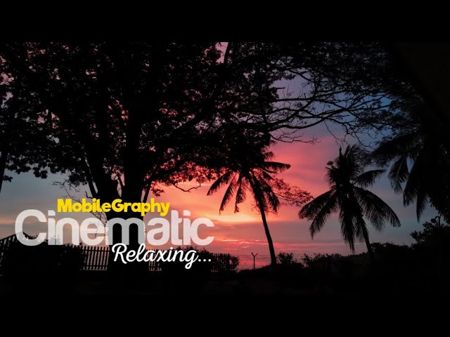 [MobileGraphy] Cinematic Footage Huawei Nova 5T Sample