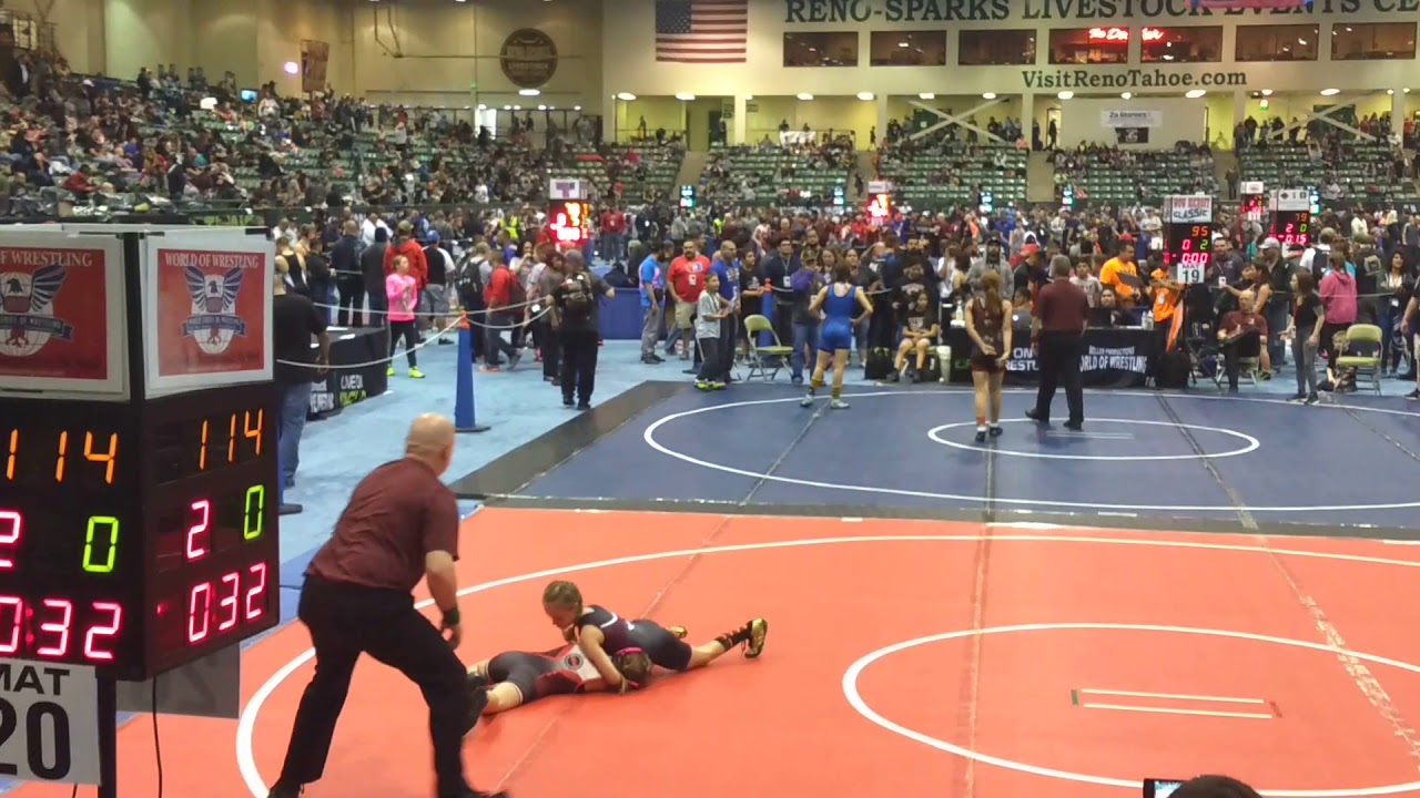 Taylor Lay Worlds Reno Match 3 Semi Final 2018 - YouTube