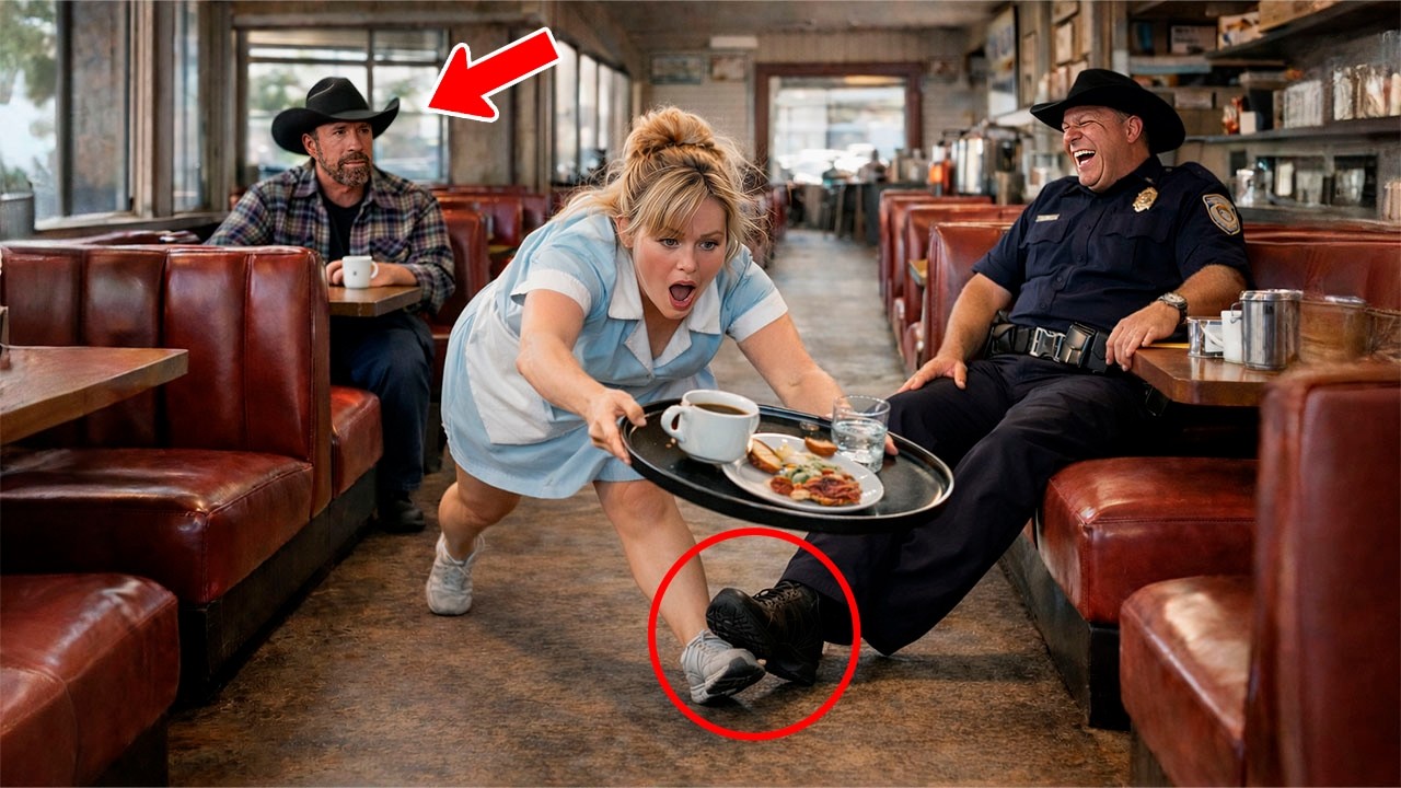 Police Officer Laughed After Tripping a Waitress — He Had No Idea He ...