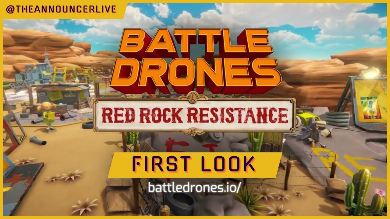 Battle Drones: Red Rock Resistance - Get Ready to Defy A-EYE! #BDRRR ...