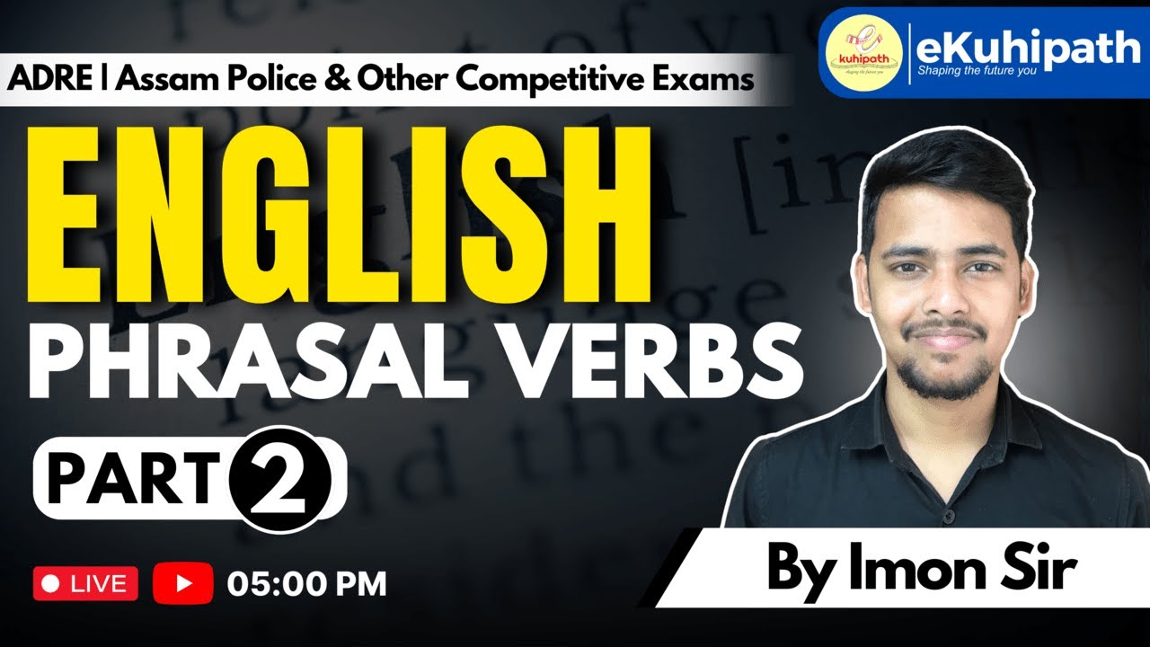 Phrasal Verbs || Exam Oriented MCQs || English Grammar || Part 2 # ...